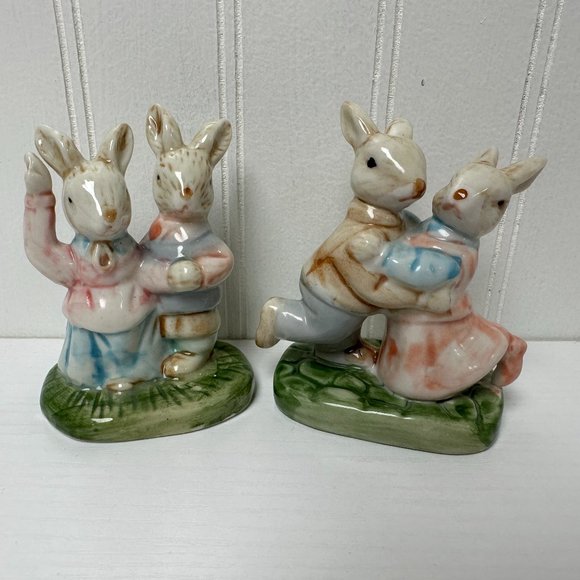 Albert E. Price | Holiday | 2 Vintage Albert E Price Porcelain Bunnies ...